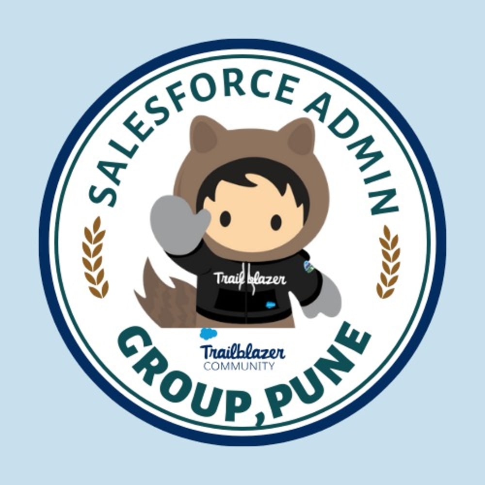 Trailblazer Community Salesforce Admin Group, Pune, India